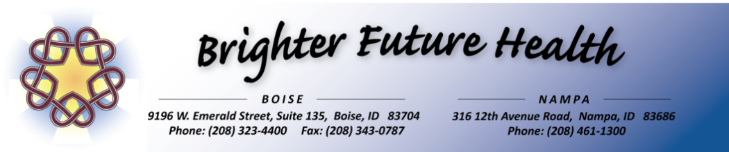 Brighter Future Health, Inc. – Inspiration • Stability • Success